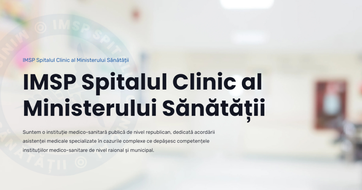 Informații pacienți - IMSP Spitalul Clinic al Ministerului Sănătății